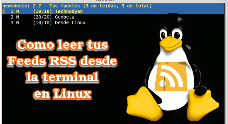 Como leer tus feeds RSS desde la terminal en Linux